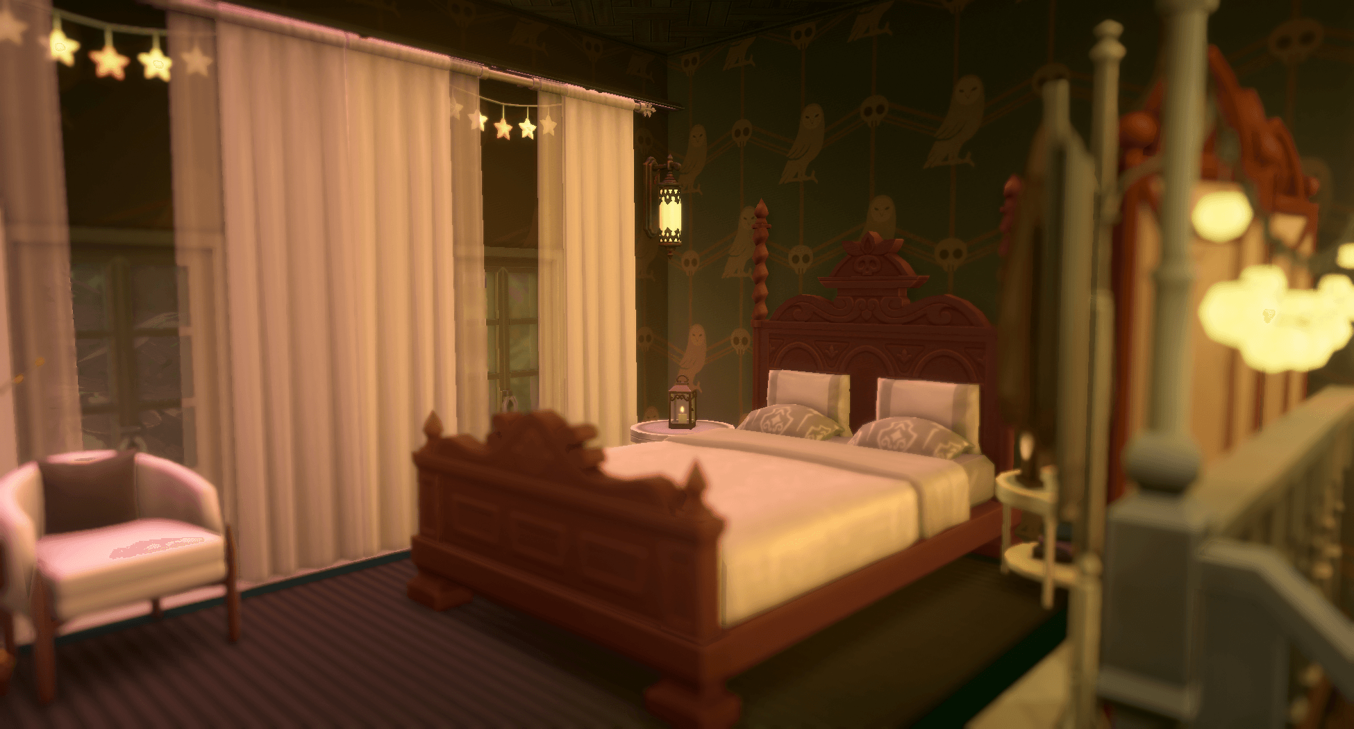 Celestial Howl Manor | Life and Death | No CC - The Sims 4 Rooms / Lots ...