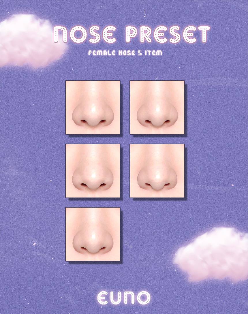 nose presets - Gallery - The Sims 4 Create a Sim - CurseForge