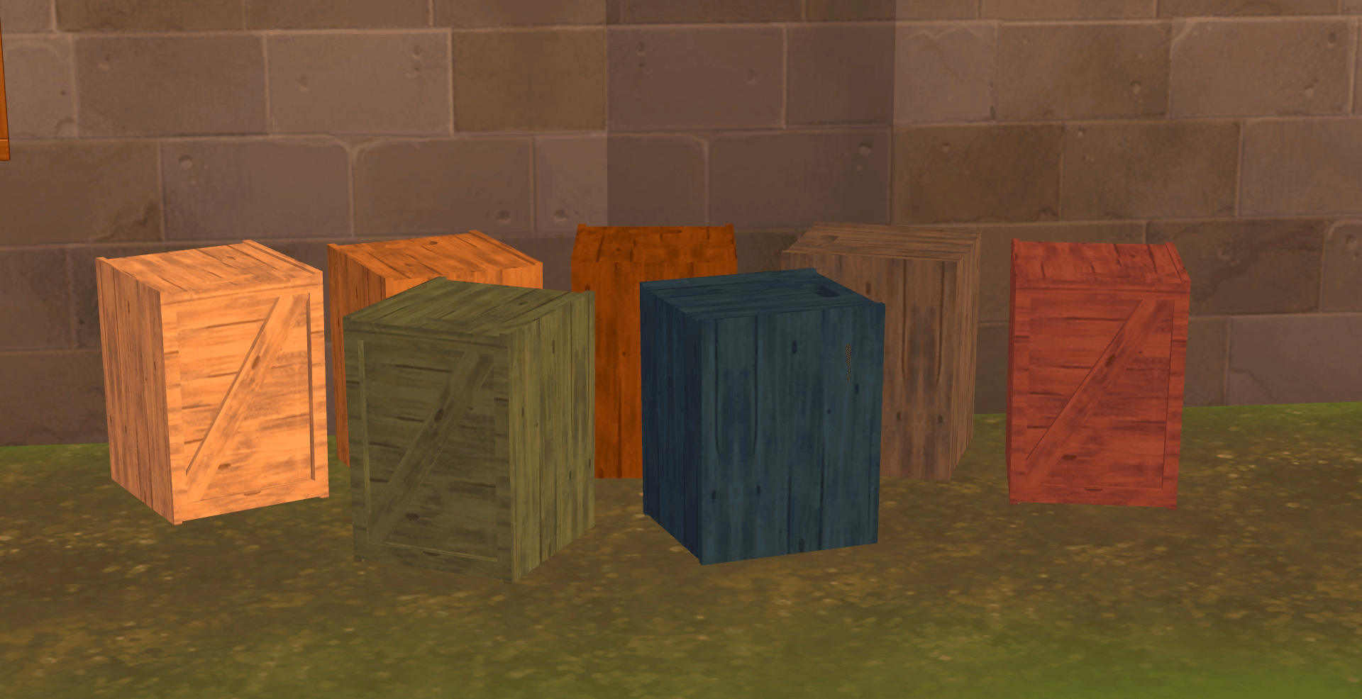 Wooden Crate Boxes [BASE GAME] - Gallery - The Sims 4 Build / Buy ...