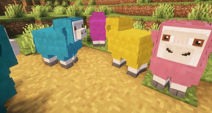 sheep from the Mc Movie - Gallery - Minecraft Resource Packs - CurseForge