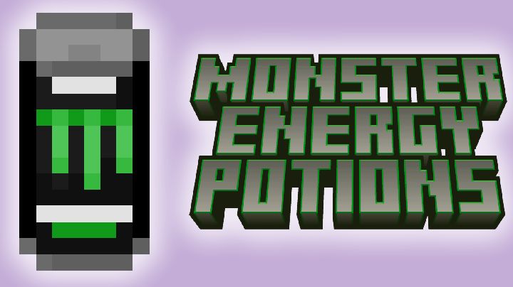 Minecraft Monster Energy Logo