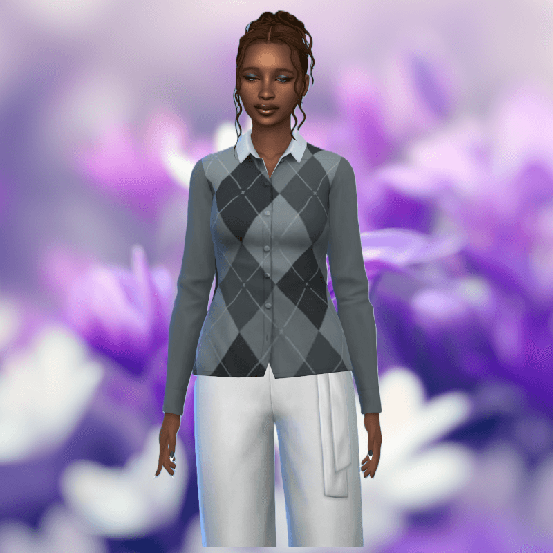 Diamond In The Ruff Blouse - Gallery - The Sims 4 Create a Sim - CurseForge