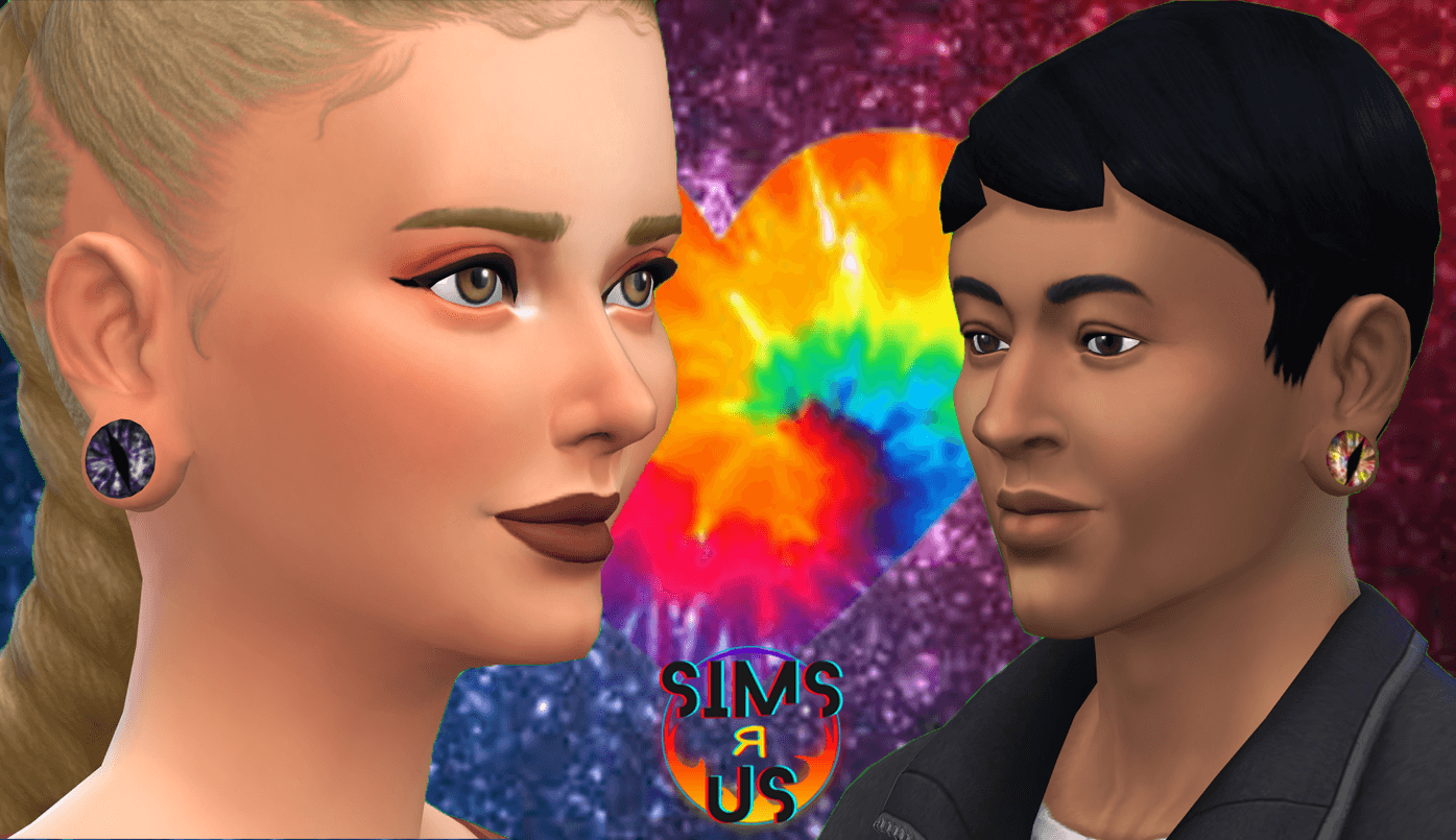 Dragon Eyes Ear Gauge - Gallery - The Sims 4 Create a Sim - CurseForge