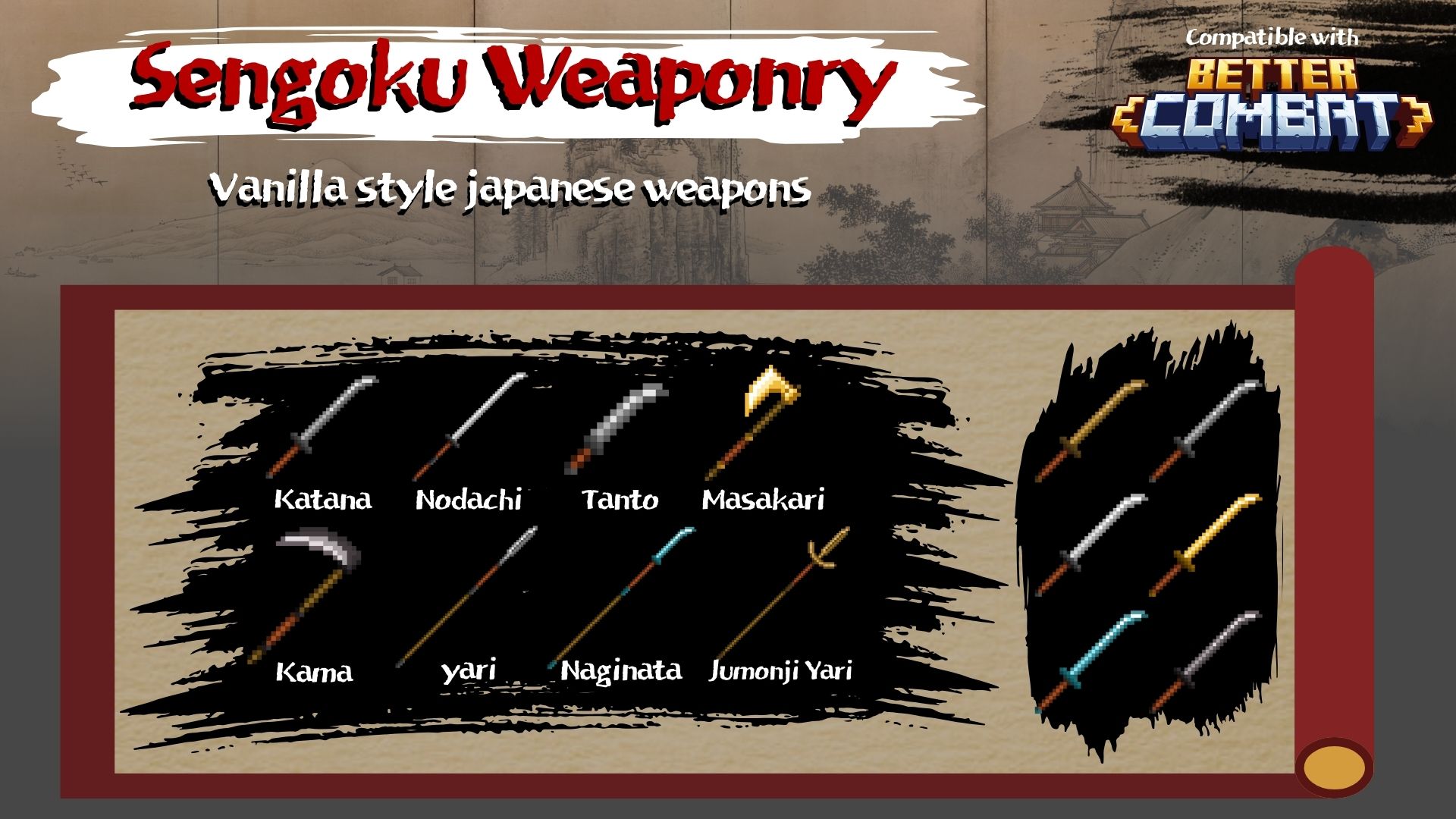New Sengoku Weaponry - Gallery - Minecraft Mods - CurseForge