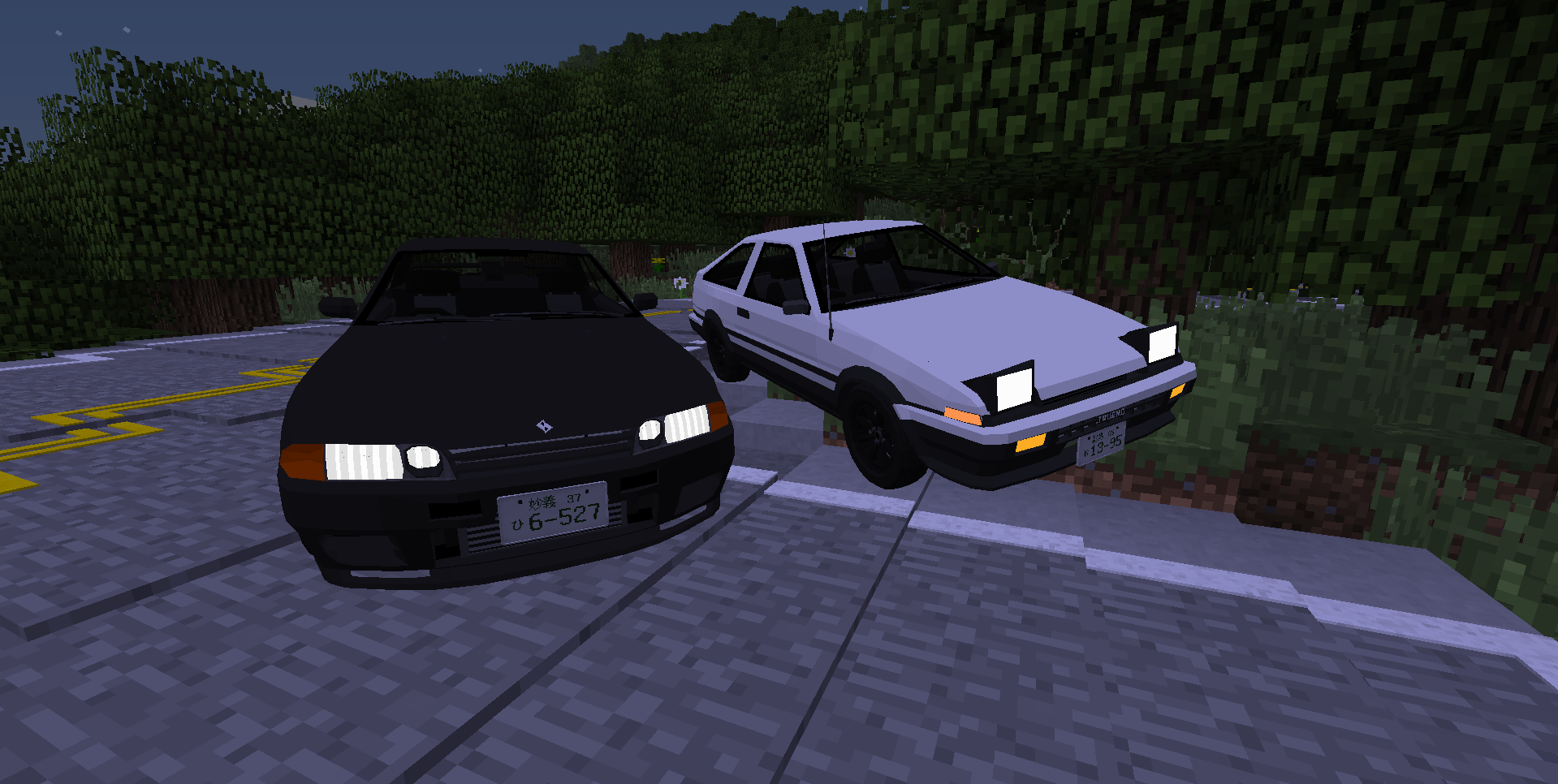 Initial M Pack (Based off of Initial D) - Gallery - Minecraft Modpacks - CurseForge