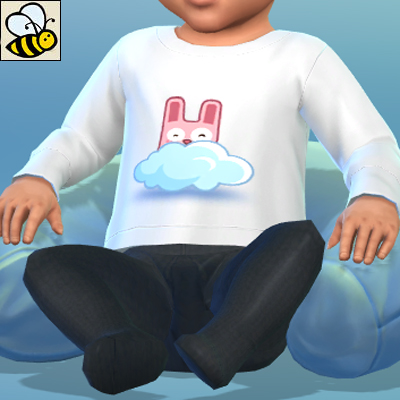 Bunny Infant Top - The Sims 4 Create a Sim - CurseForge