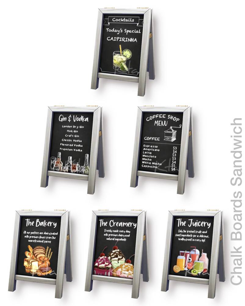 [kta] Chalk Boards 1 - Gallery - The Sims 4 Build / Buy - CurseForge