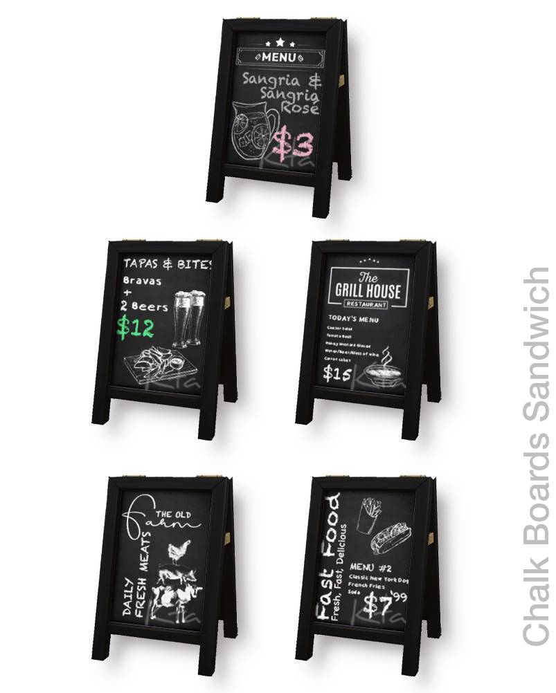 [kta] Chalk Boards 1 - Gallery - The Sims 4 Build / Buy - CurseForge
