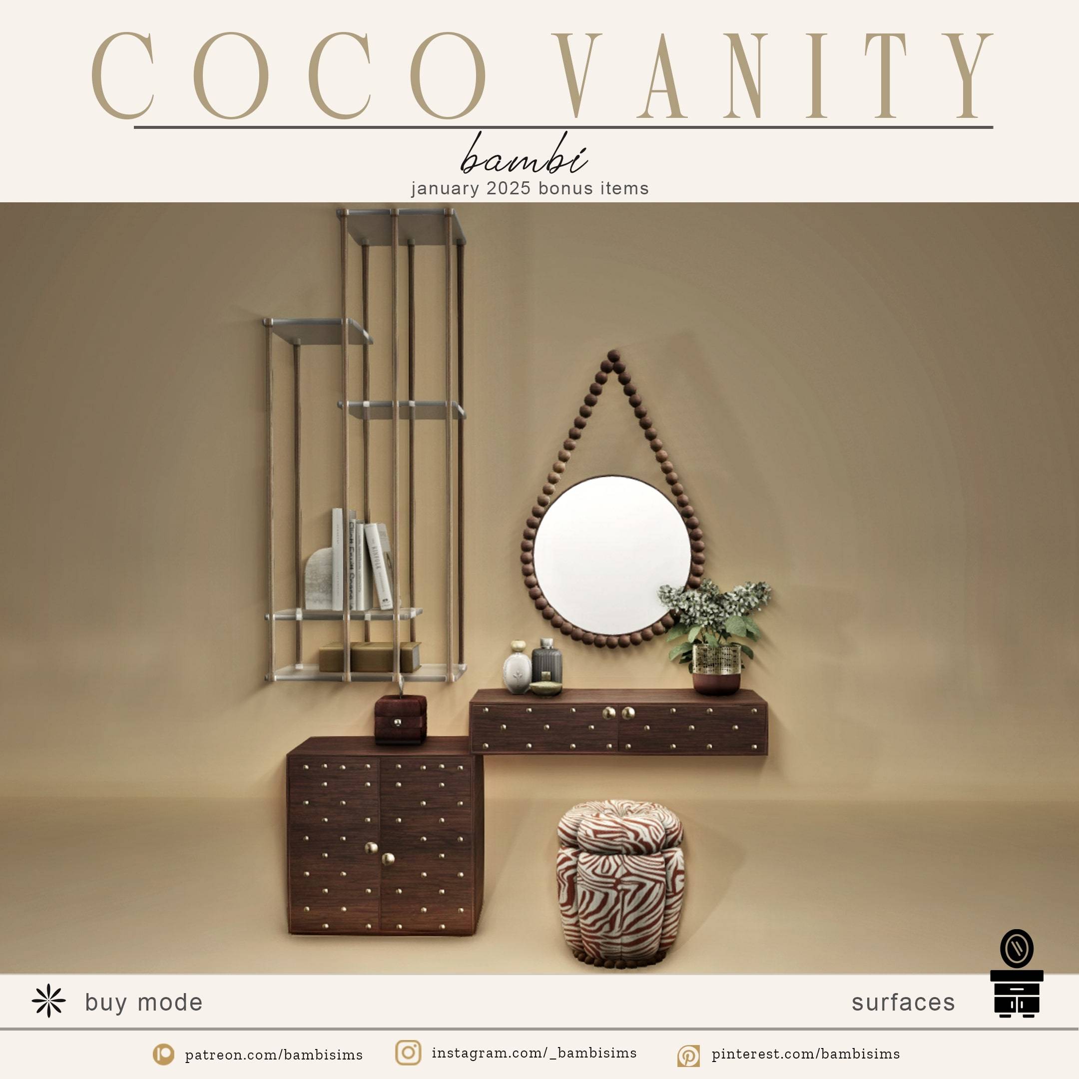 coco vanity - The Sims 4 Build / Buy - CurseForge