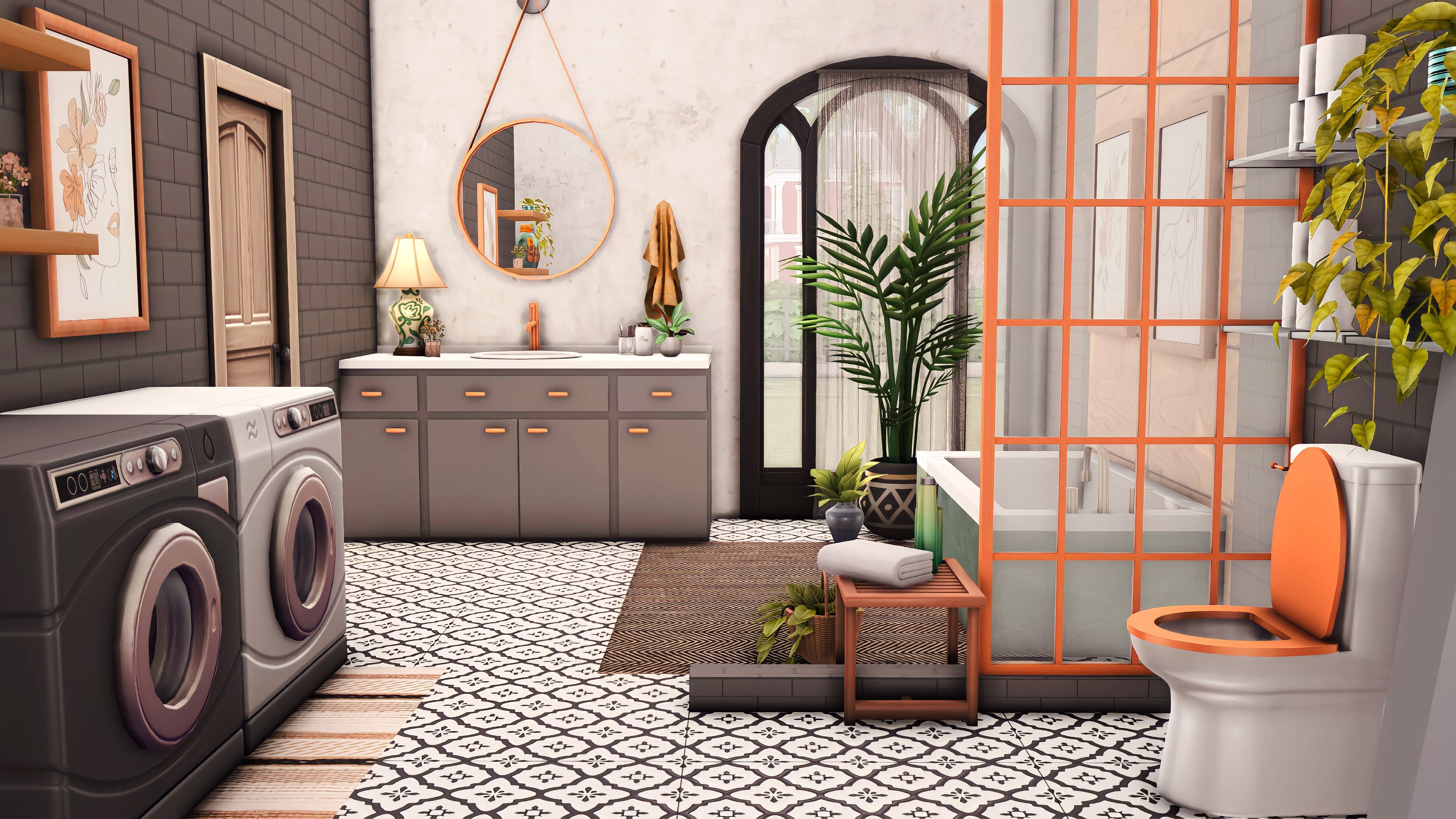 Hulina Bathroom - Gallery - The Sims 4 Rooms / Lots - CurseForge