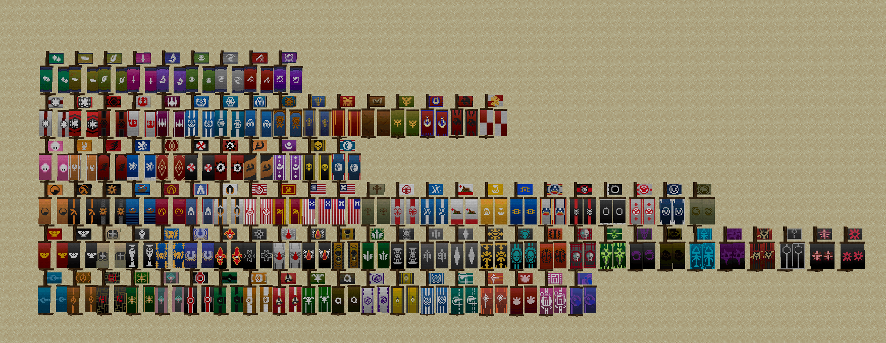 Heralds II - Flags, Banners, Heraldry & More! - Gallery - Minecraft Mods - CurseForge