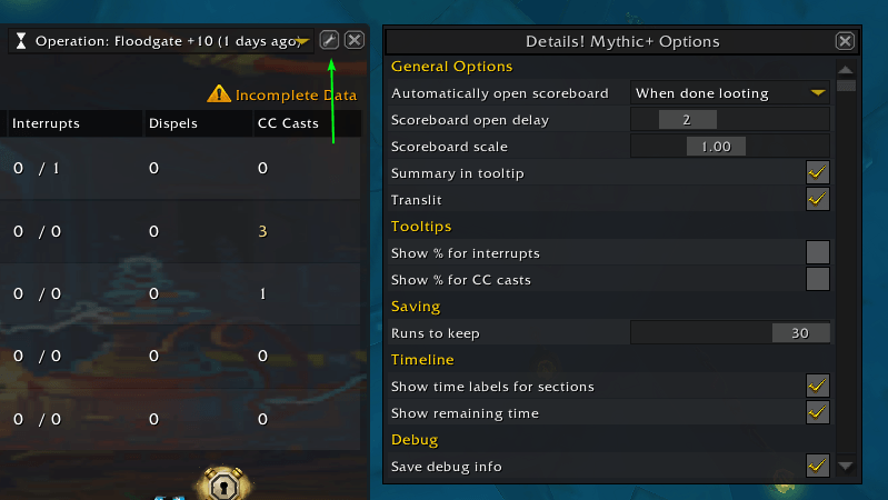 Details! Damage Meter Mythic+ - Gallery - World of Warcraft Addons ...