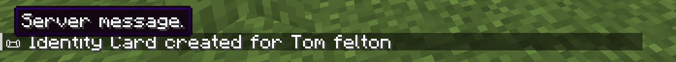 DAIdentity – Immersive Identity Card for Roleplay - Gallery - Minecraft ...