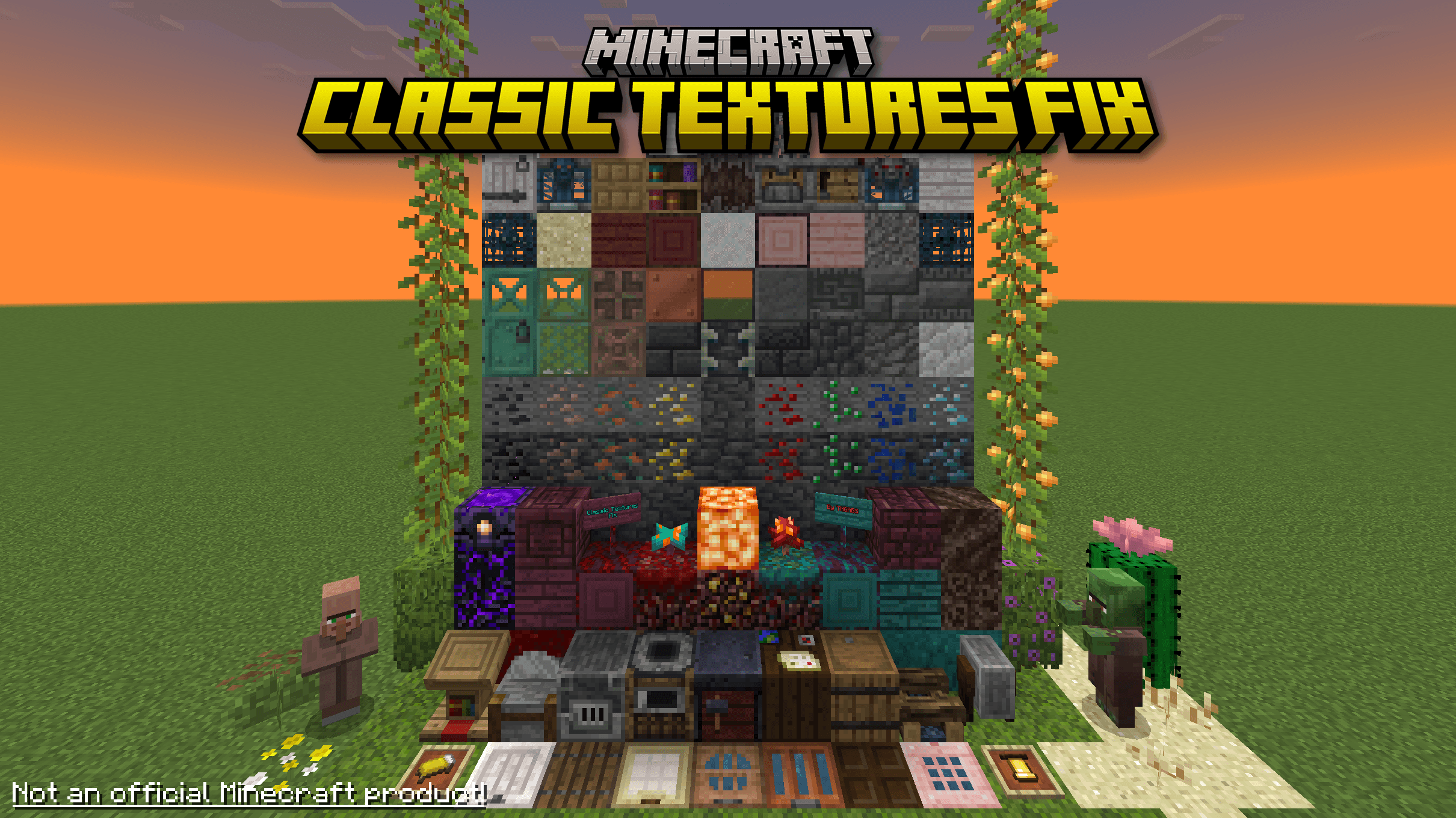 Classic Textures Fix - Minecraft Bedrock Texture Packs - CurseForge
