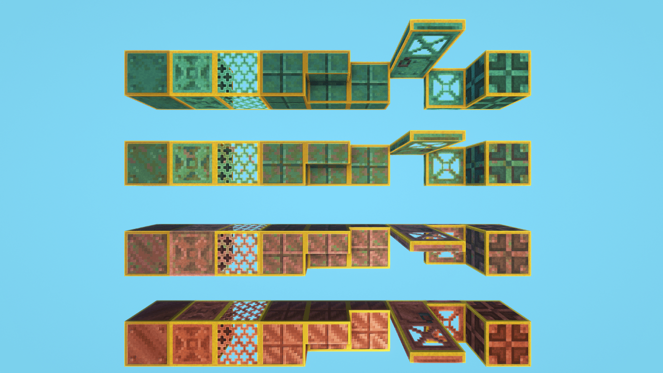 Visible & Outlined Waxed Blocks - Minecraft Resource Packs - CurseForge