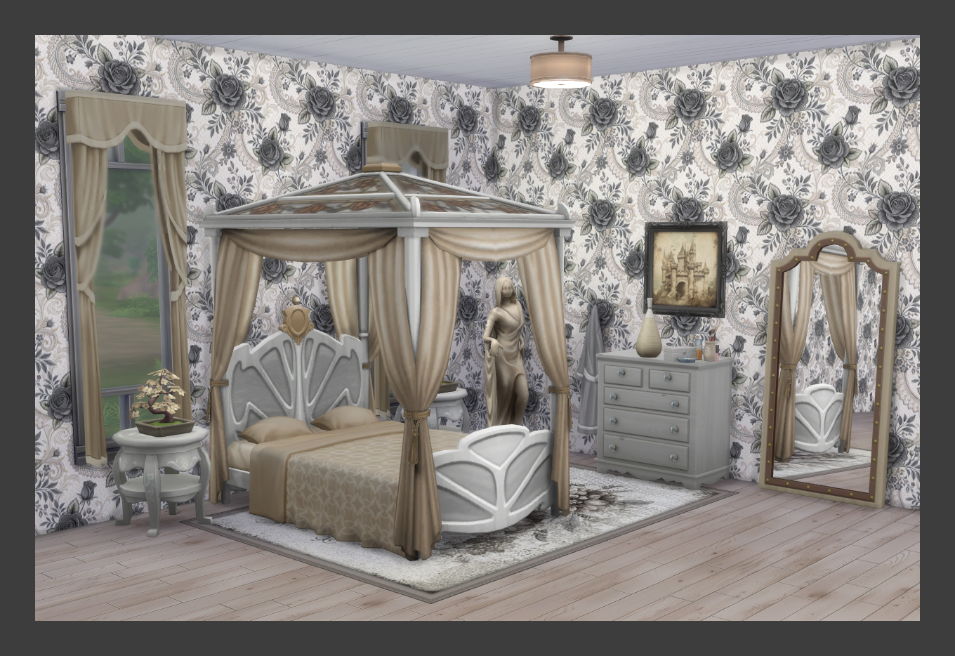 Sul Sul Spring Wallpaper Set - Gallery - The Sims 4 Build / Buy - CurseForge