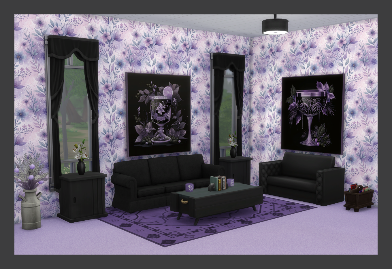 Sul Sul Spring Wallpaper Set - Gallery - The Sims 4 Build / Buy - CurseForge