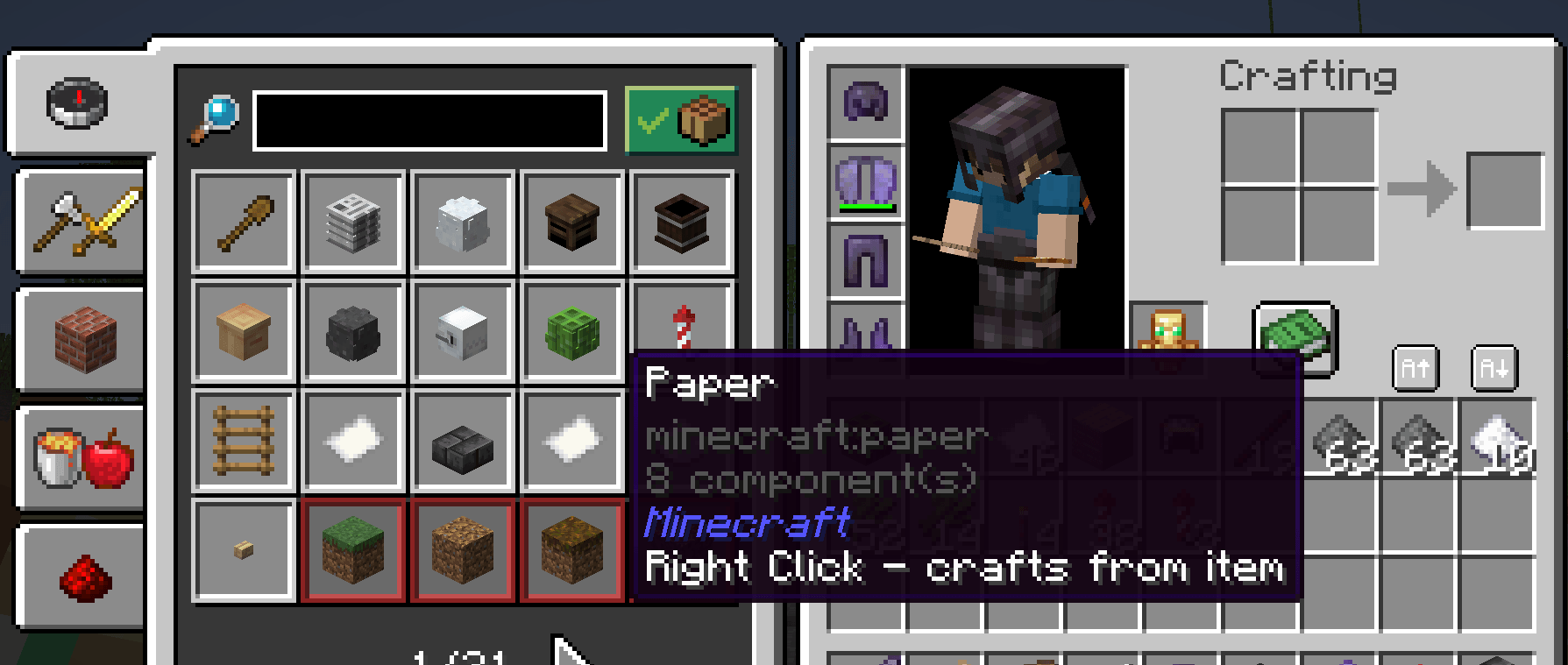 Just Enough Book (JEB) – Minecraft Recipe Book Mod - Gallery ...