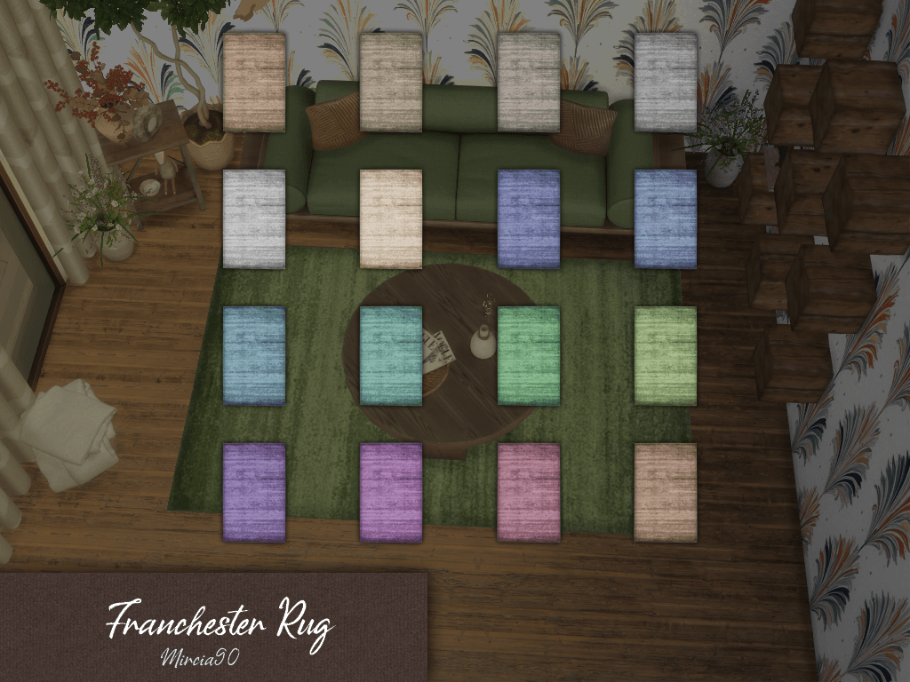 Franchester Rug - Gallery - The Sims 4 Build / Buy - CurseForge