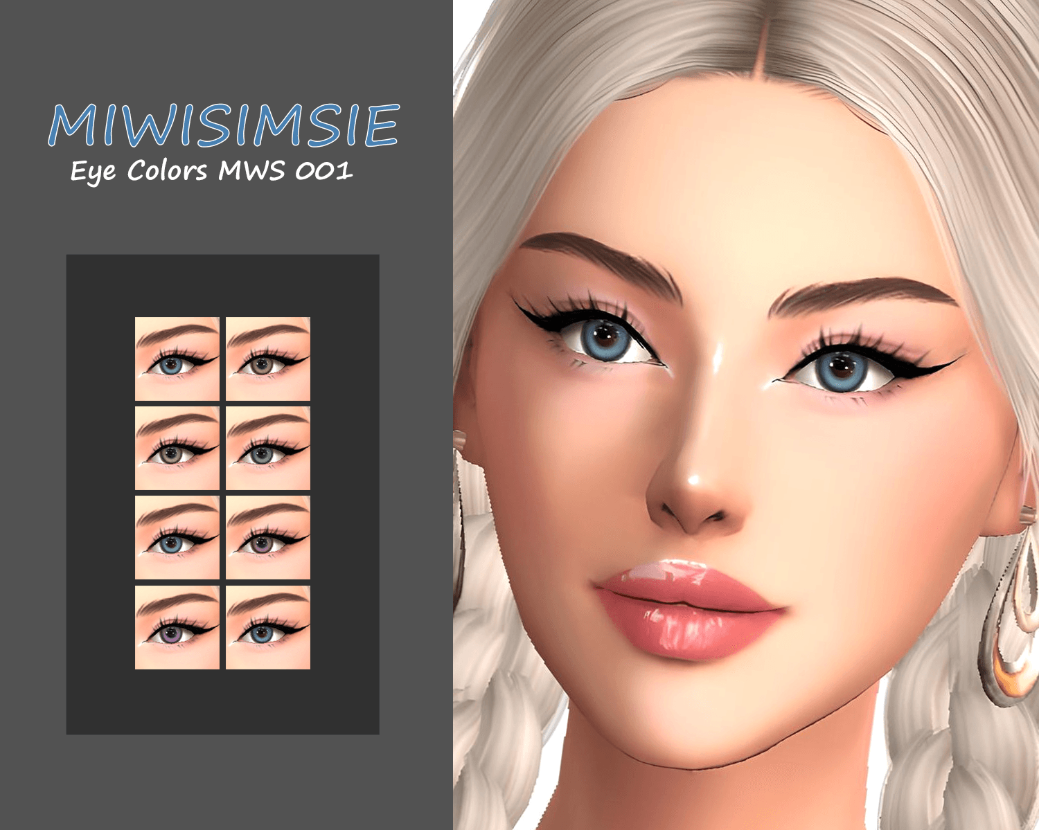 Eye Colors MWS 001 - Gallery - The Sims 4 Create a Sim - CurseForge
