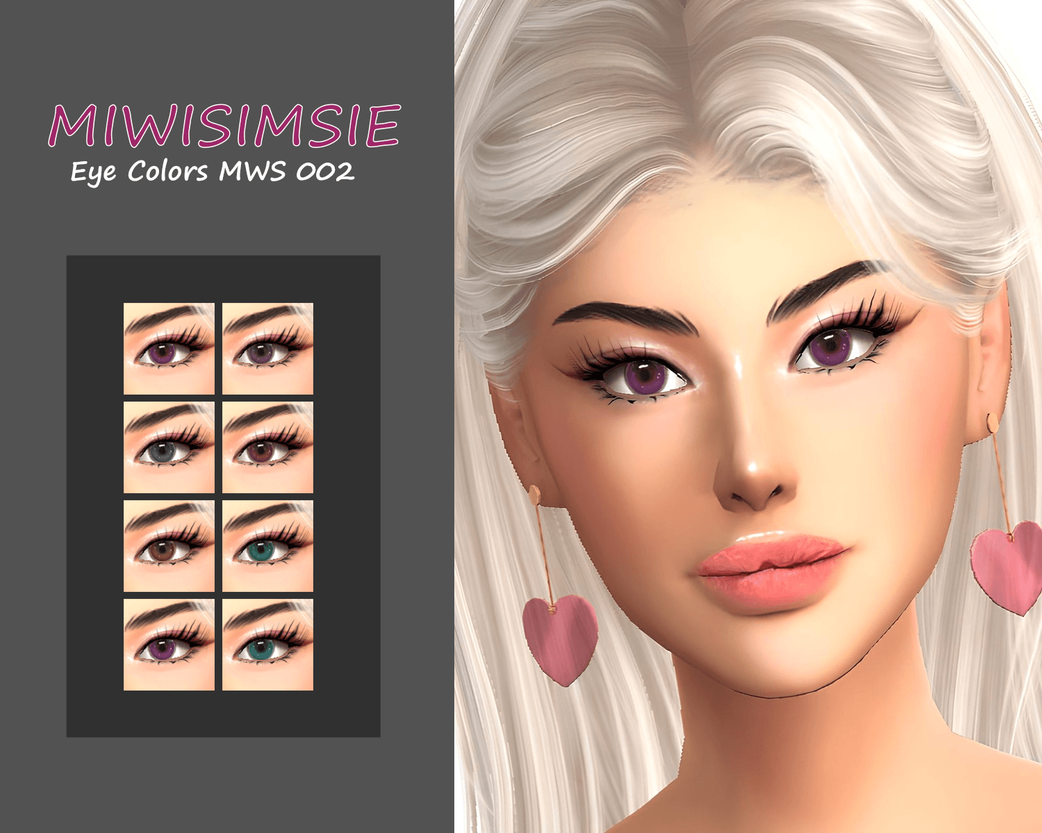 Eye Colors MWS 002 - Gallery - The Sims 4 Create a Sim - CurseForge