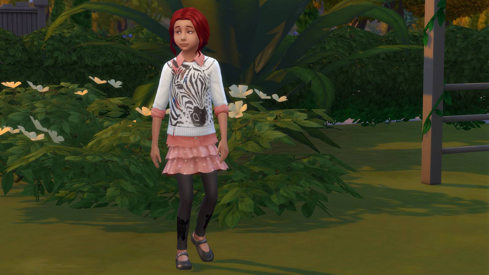 Child zebra leggins - The Sims 4 Create a Sim - CurseForge