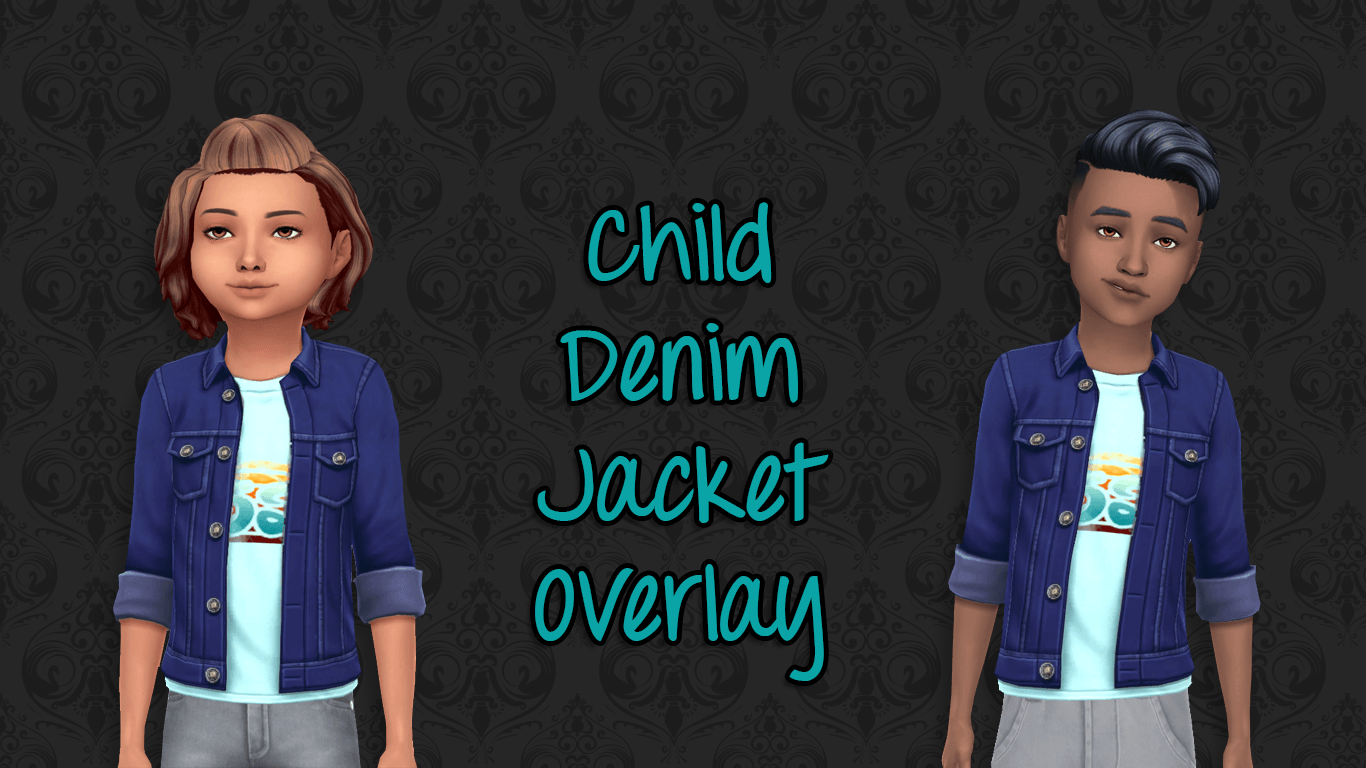 Bailey Dress and Denim Jacket Overlay - Gallery - The Sims 4 Create a ...
