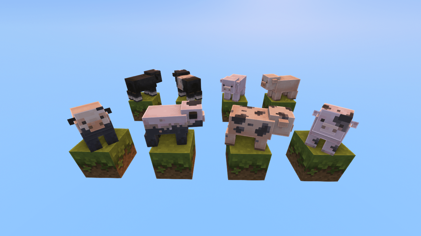 Mizuno's Pig Variants - Gallery - Minecraft Resource Packs - CurseForge