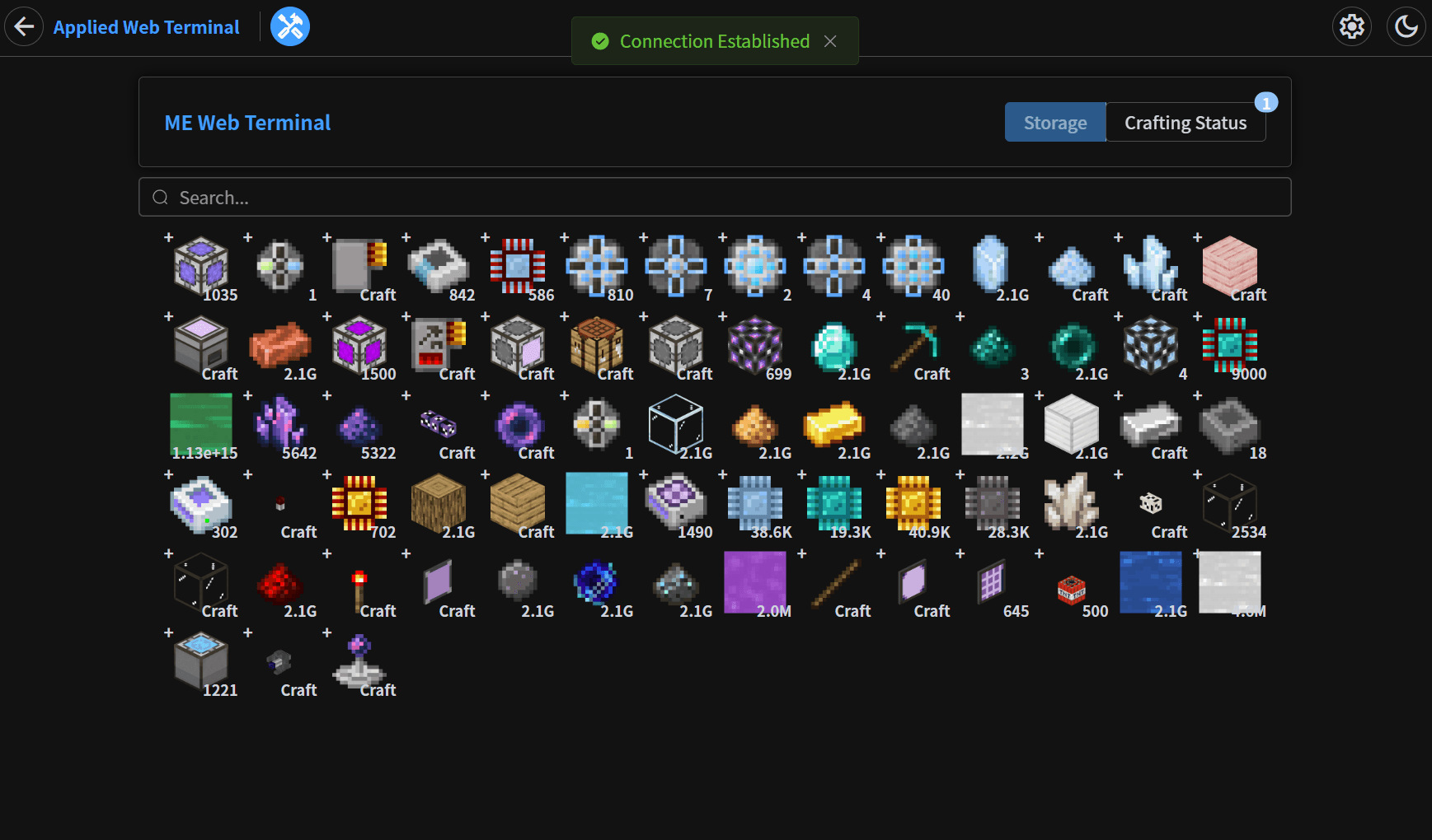 Applied Web Terminal - Gallery - Minecraft Mods - CurseForge