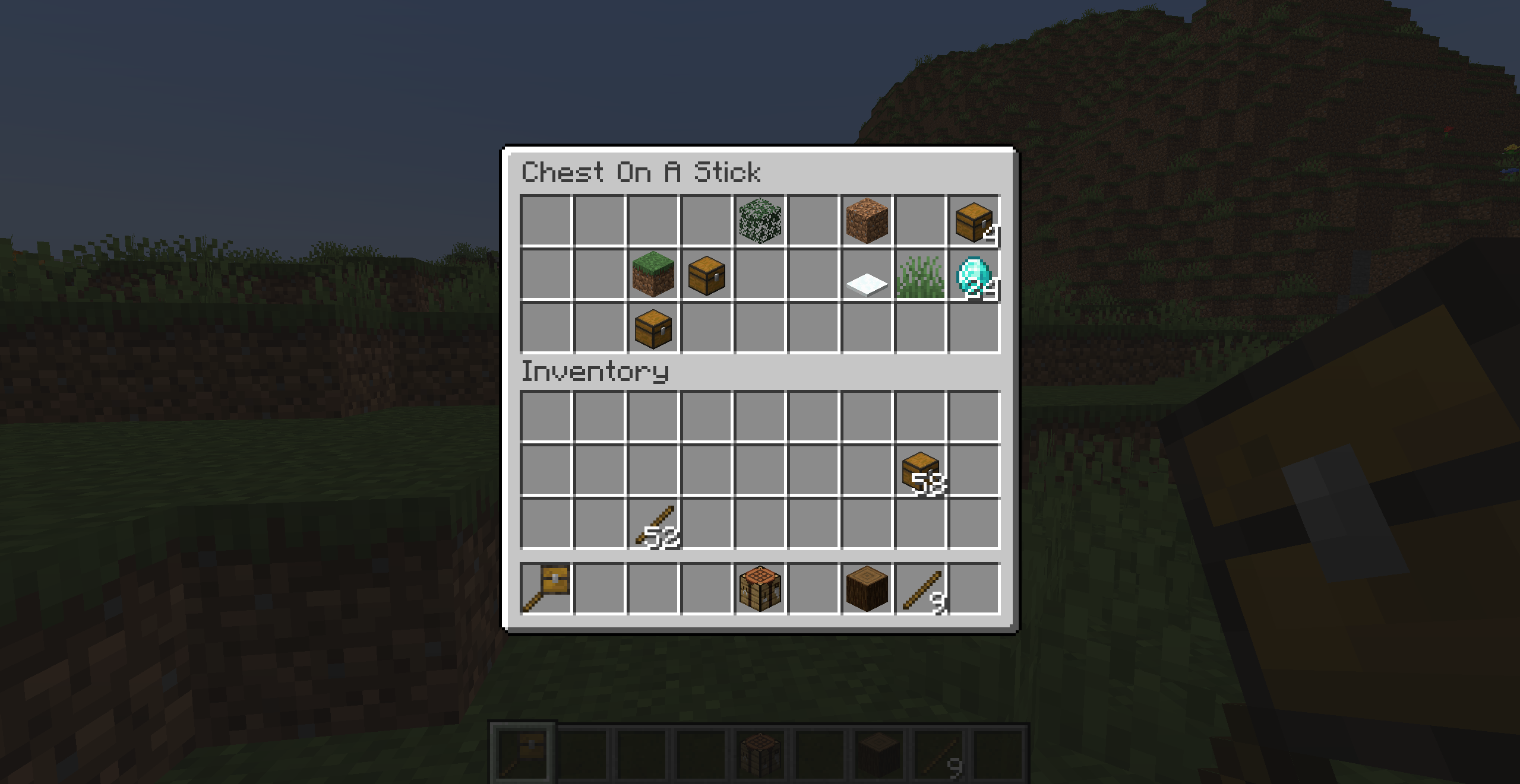 Chest on a Stick - Portable Chests - Gallery - Minecraft Mods - CurseForge