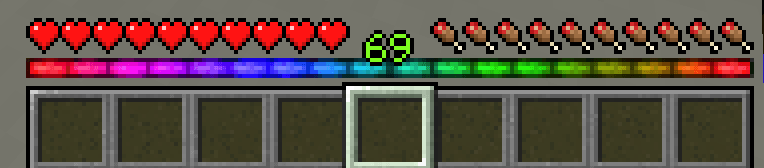 RAINBOW BAR XP - Minecraft Bedrock Texture Packs - CurseForge