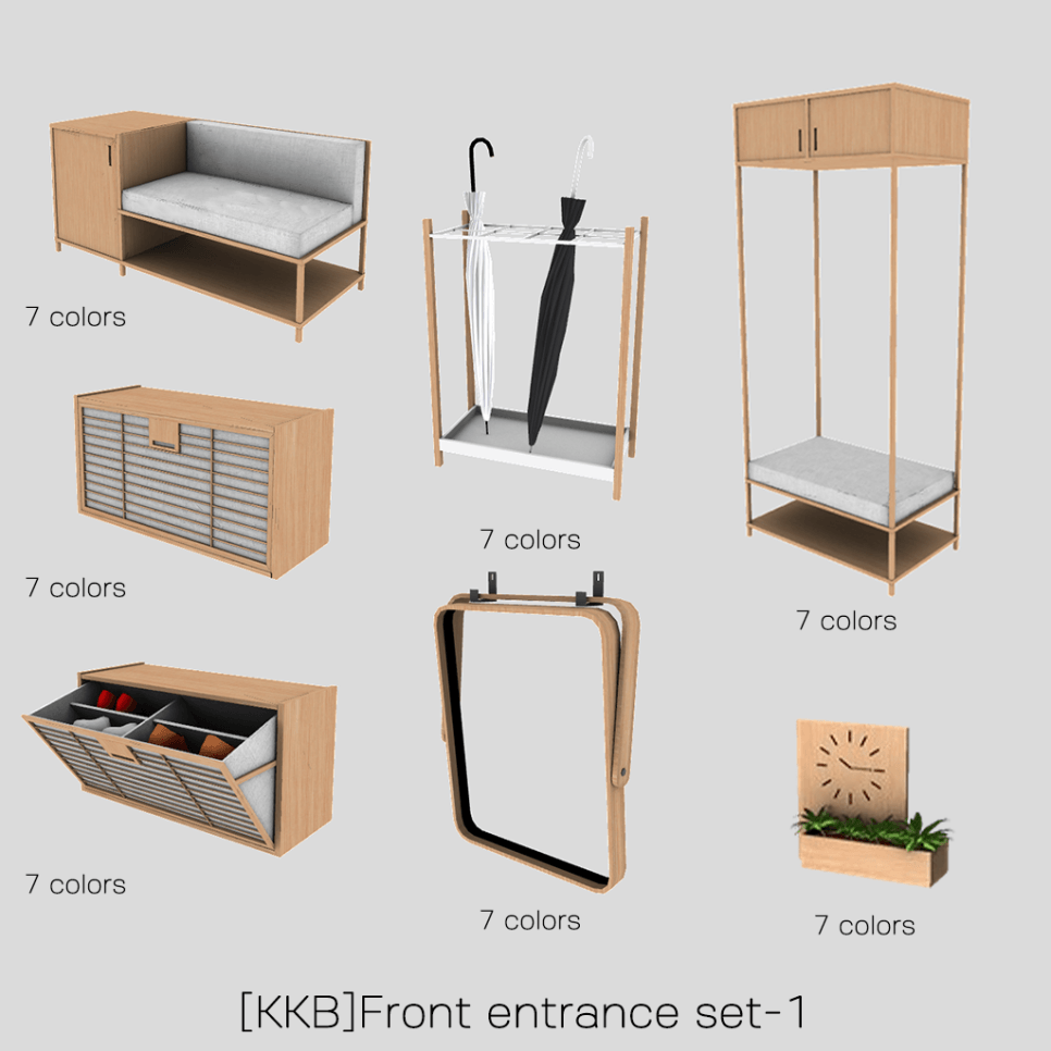 Front entrance set-1 - The Sims 4 Build / Buy - CurseForge