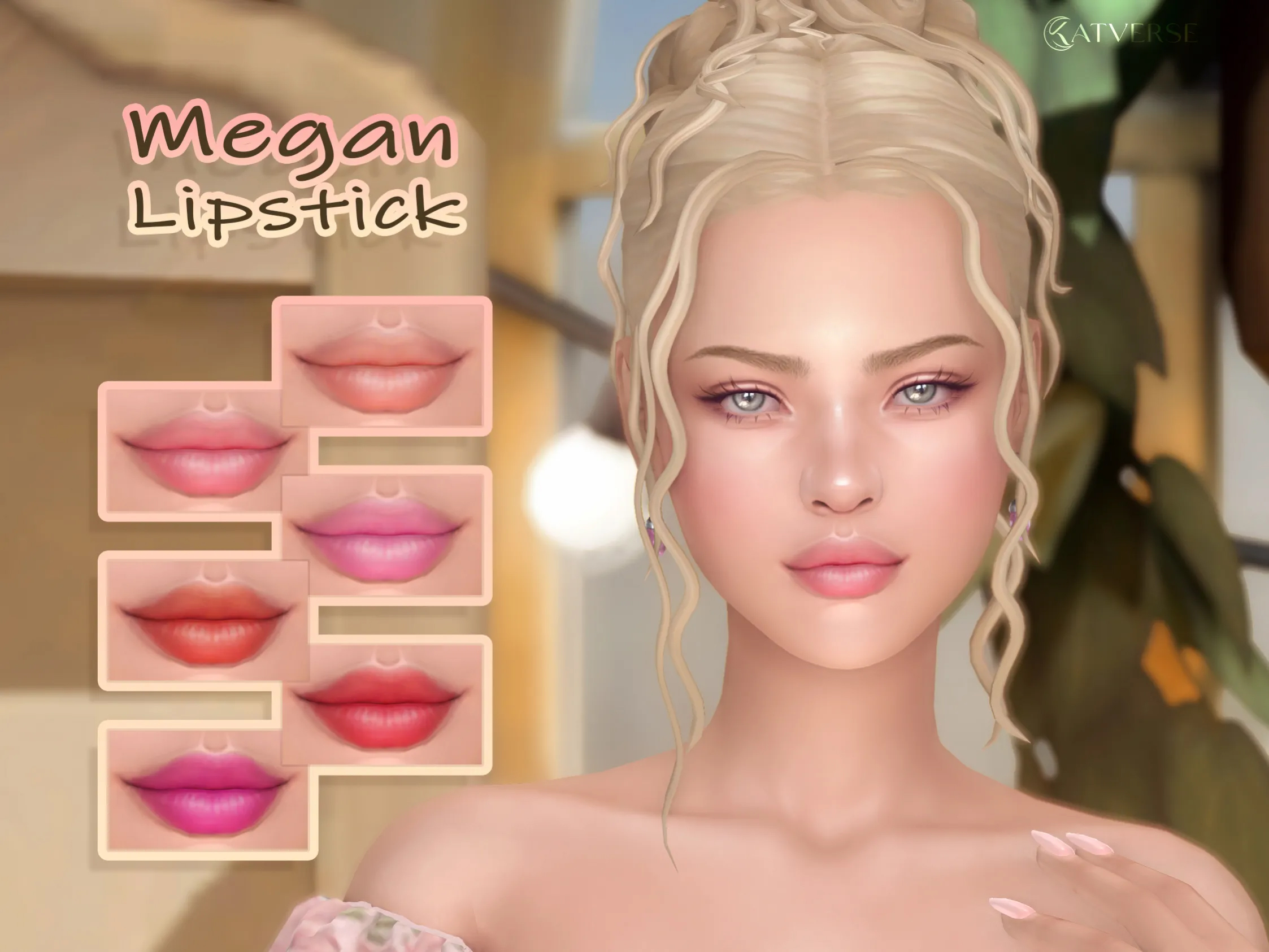 Megan Lipstick - Gallery - The Sims 4 Create a Sim - CurseForge