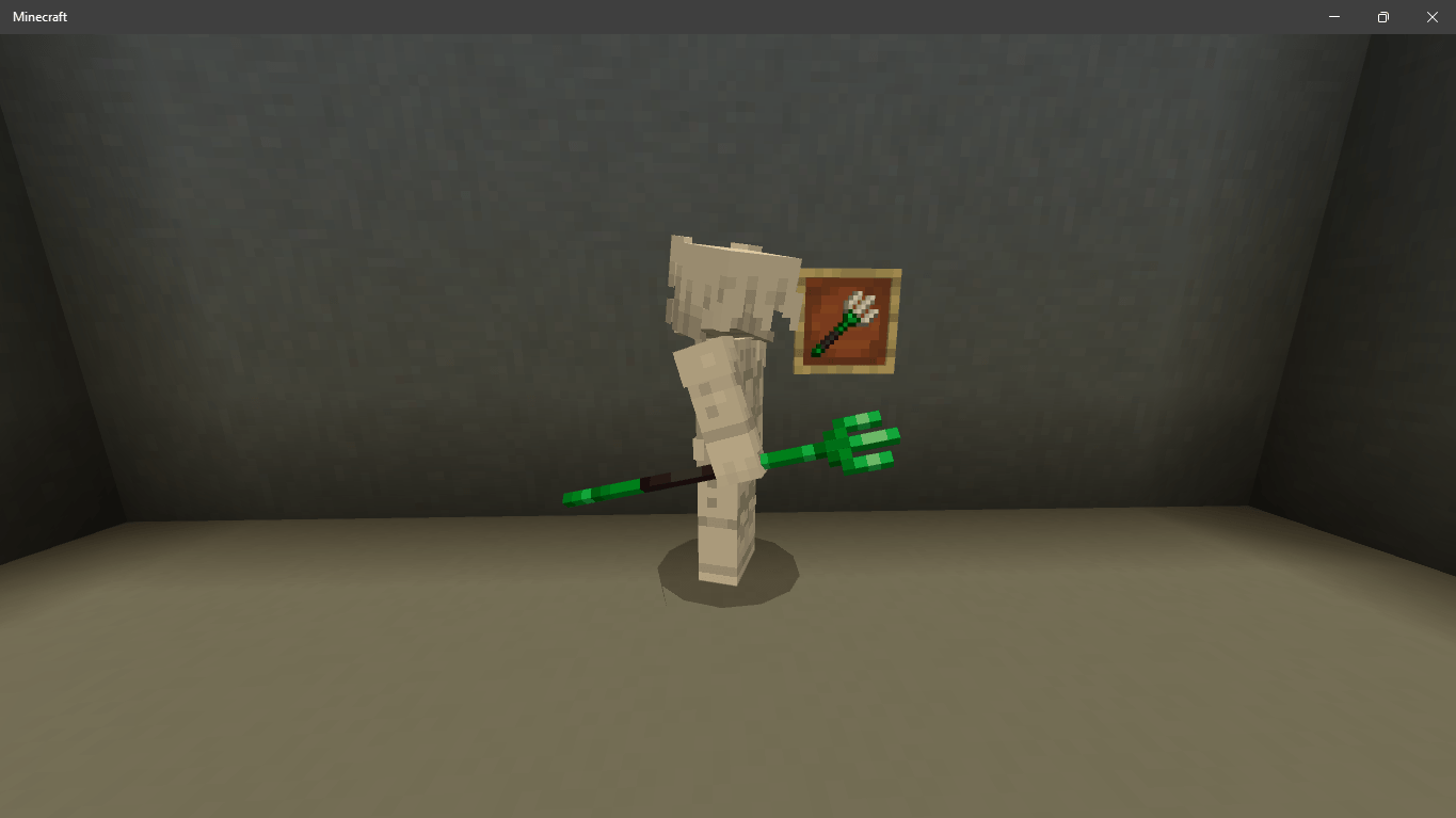 Emerald Trident - Gallery - Minecraft Bedrock Texture Packs - CurseForge