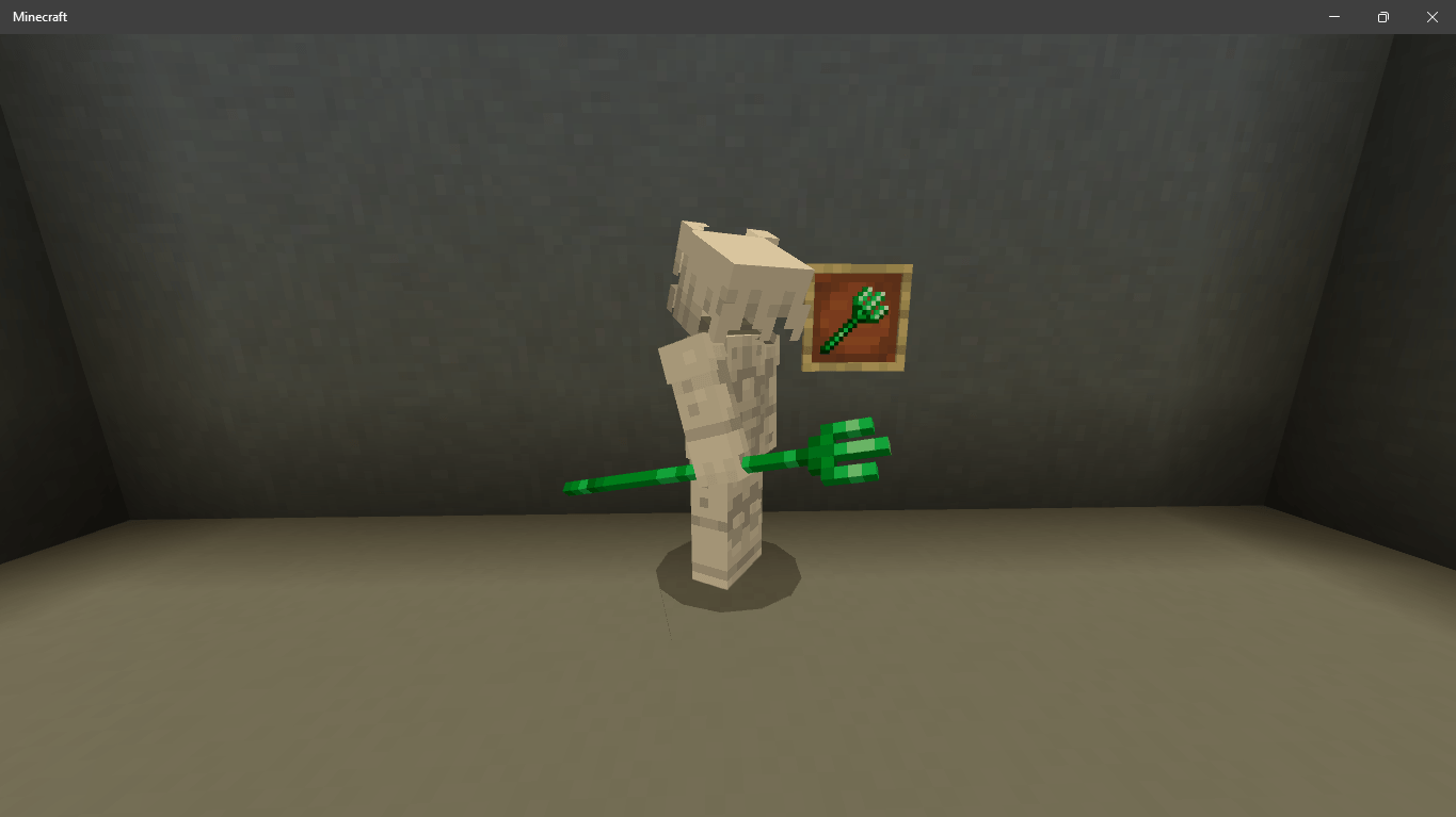 Emerald Trident - Gallery - Minecraft Bedrock Texture Packs - CurseForge