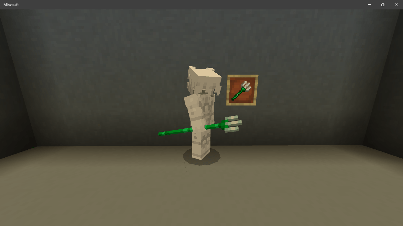 Emerald Trident - Gallery - Minecraft Bedrock Texture Packs - CurseForge