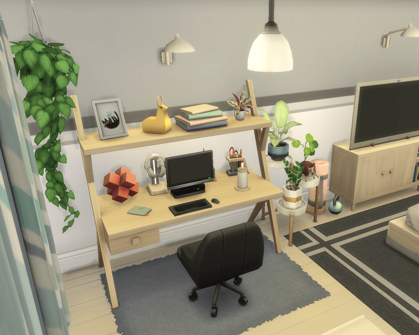 Calming Neutral Bedroom - Gallery - The Sims 4 Rooms / Lots - CurseForge