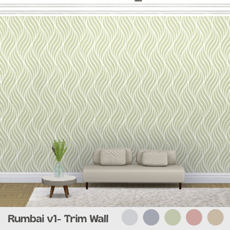 Rumbai Trim Wall - Gallery - The Sims 4 Build / Buy - CurseForge