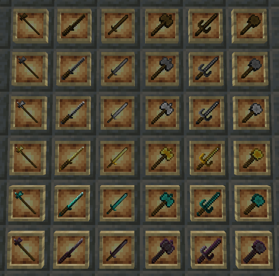 Almiris Weapons - Gallery - Minecraft Mods - CurseForge