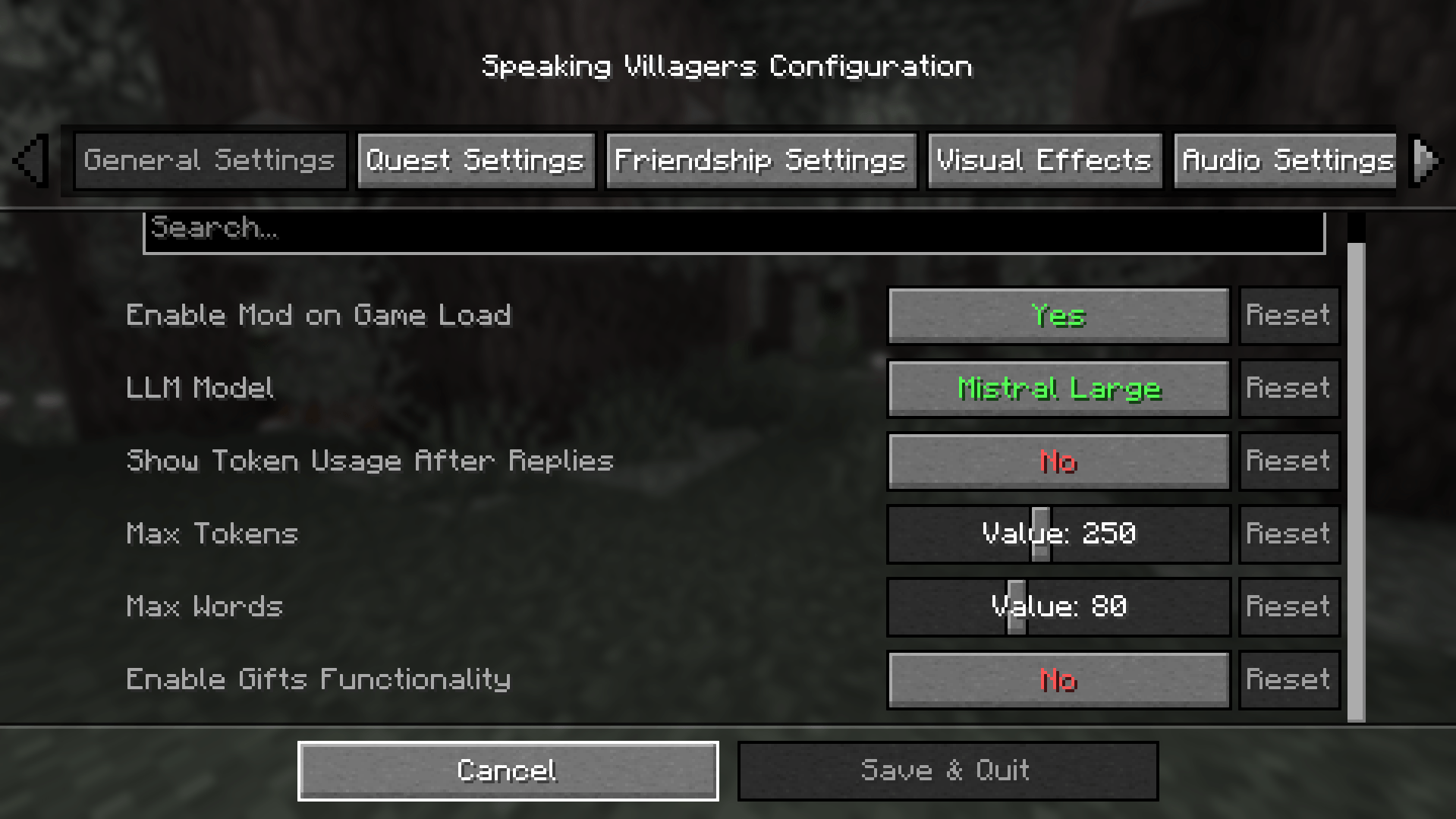 Speaking Villagers - ChatGPT and TTS - Minecraft Mods - CurseForge