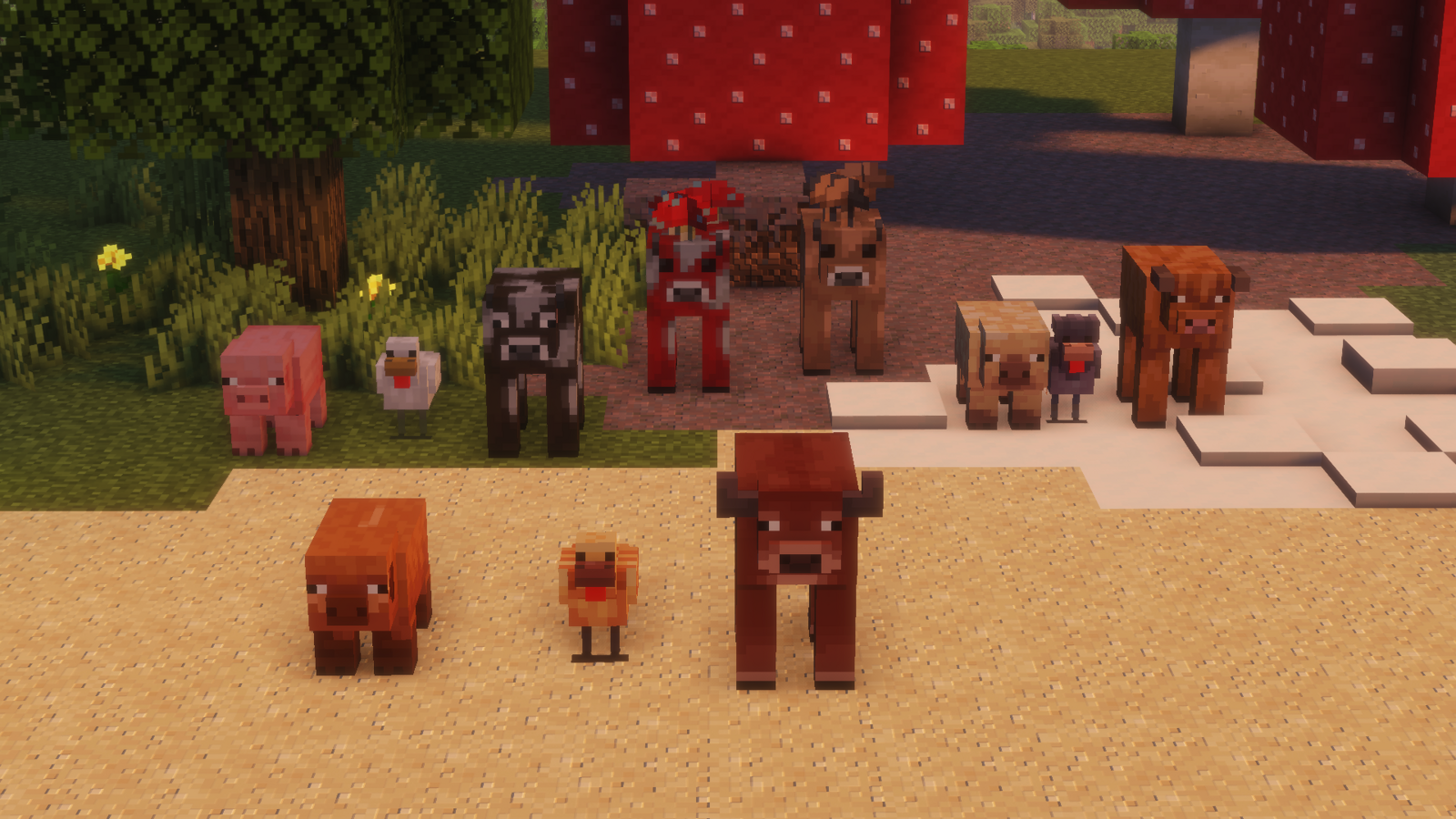 Backported mobs - Gallery - Minecraft Resource Packs - CurseForge