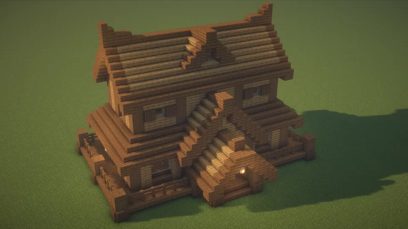 Rustic Survival House - Gallery - Minecraft Worlds - CurseForge