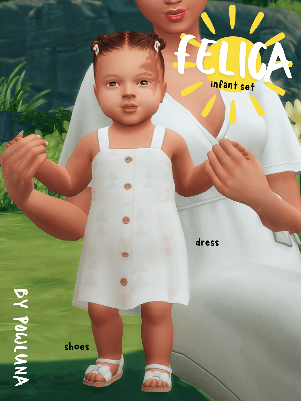 FELICA - infant dress - The Sims 4 Create a Sim - CurseForge