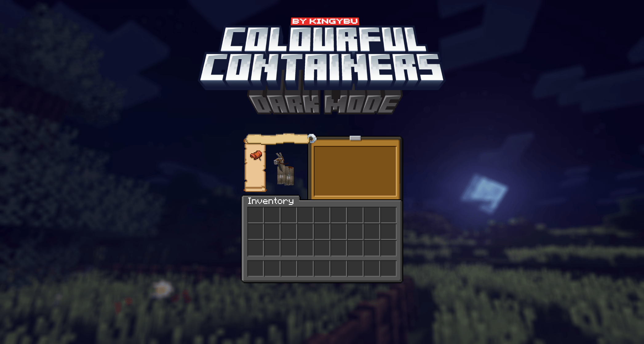 Colourful Containers Dark Mode GUI - Minecraft Resource Packs - CurseForge