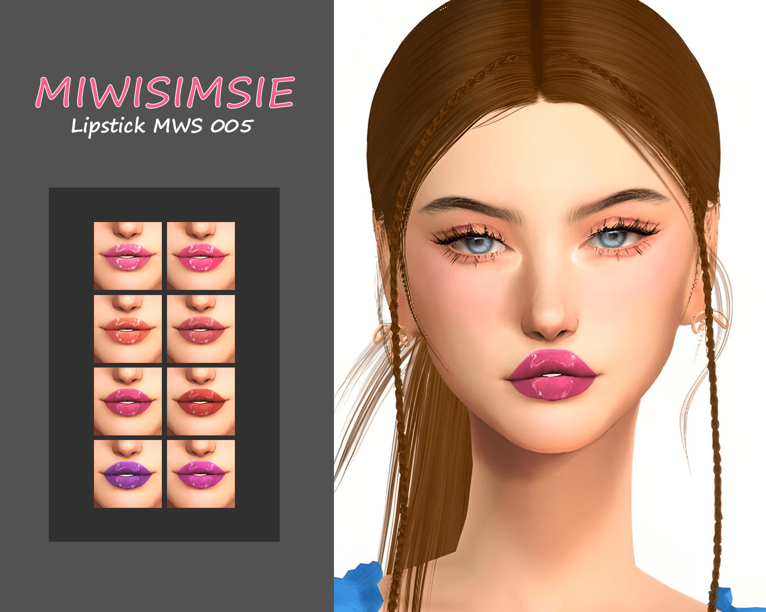 Lipstick MWS 005 - Gallery - The Sims 4 Create a Sim - CurseForge