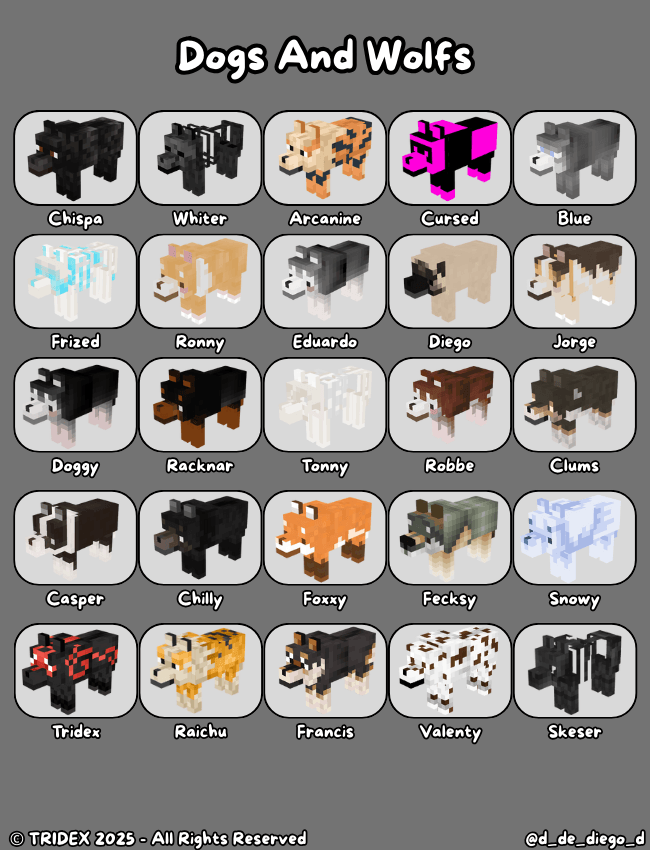 More Dogs Plus - Minecraft Resource Packs - CurseForge