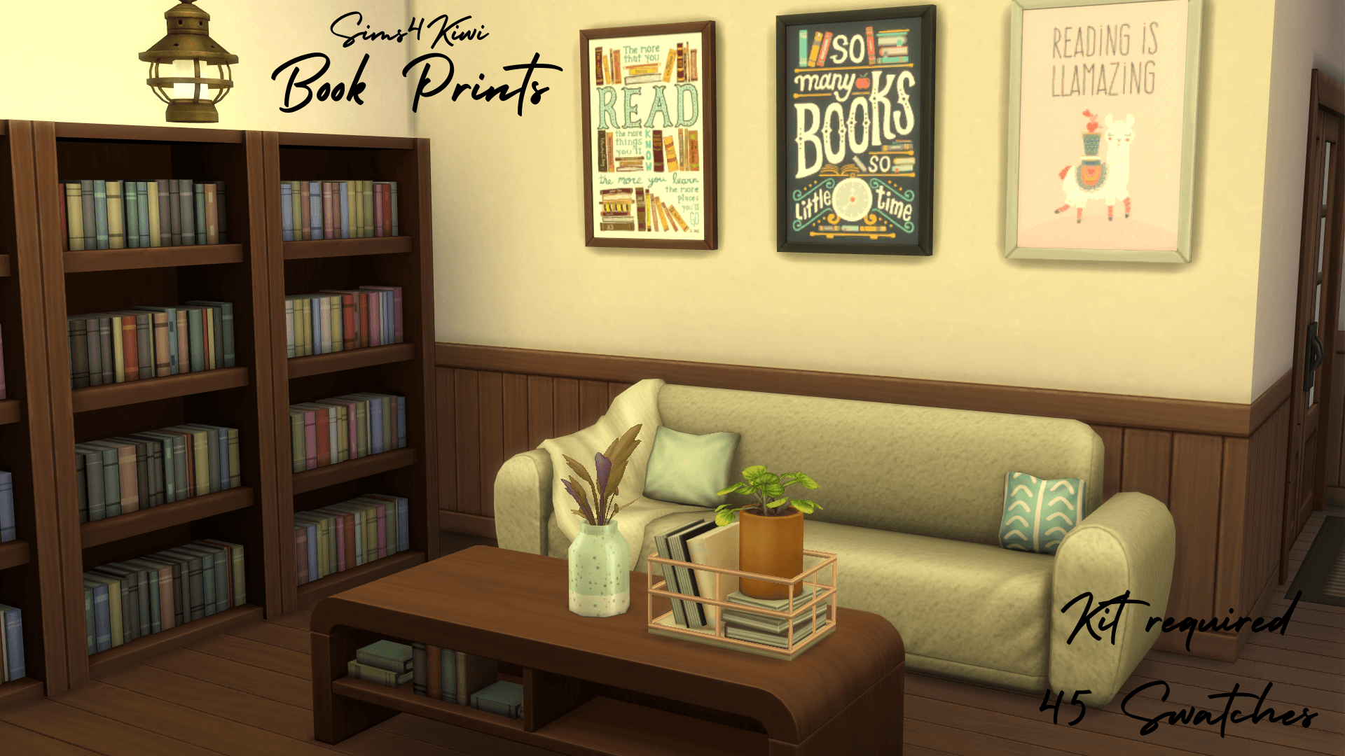 Book Prints - The Sims 4 Build / Buy - CurseForge