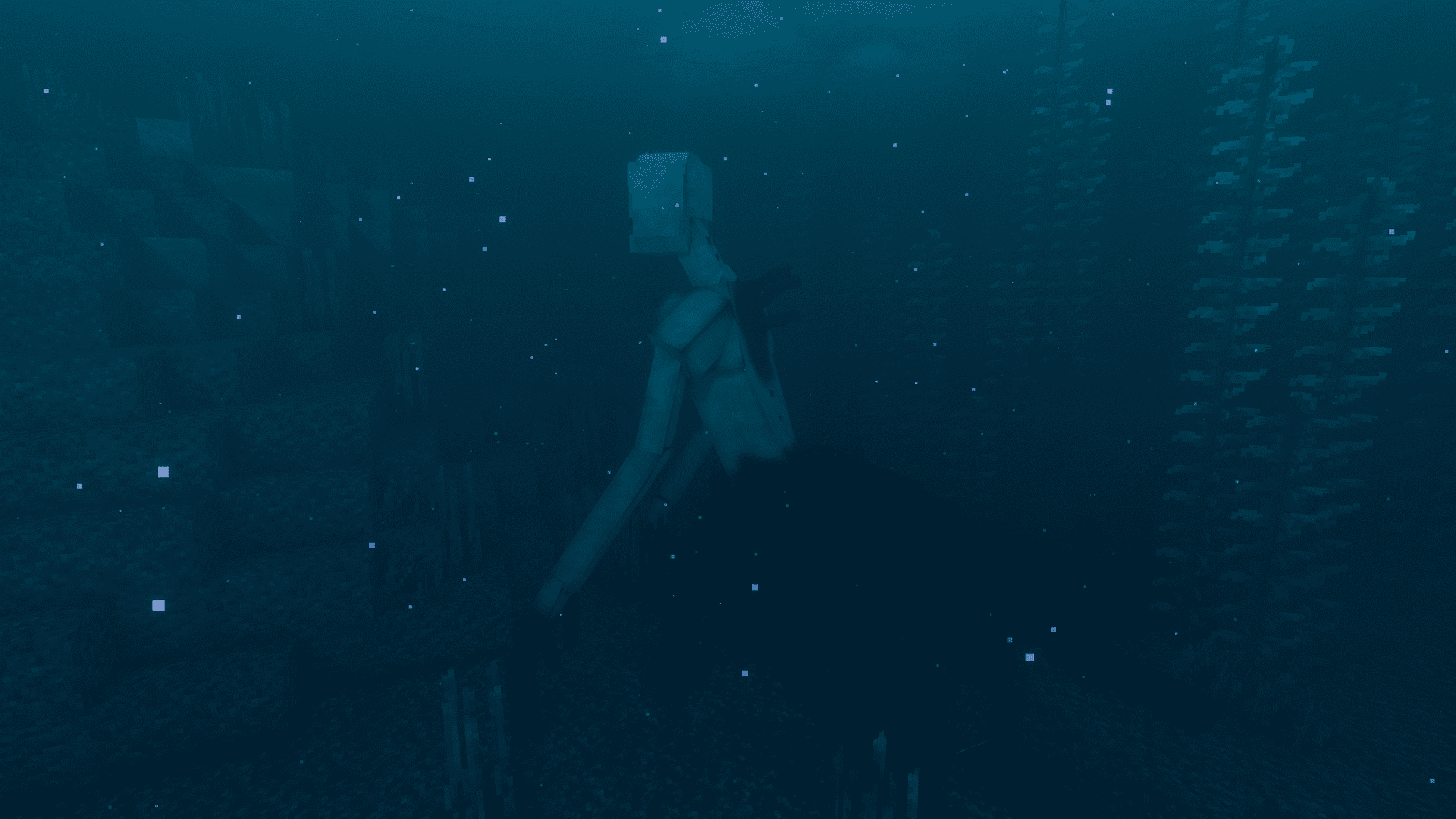 Abyssal monster, the horror of the depths. - Gallery - Minecraft Mods ...