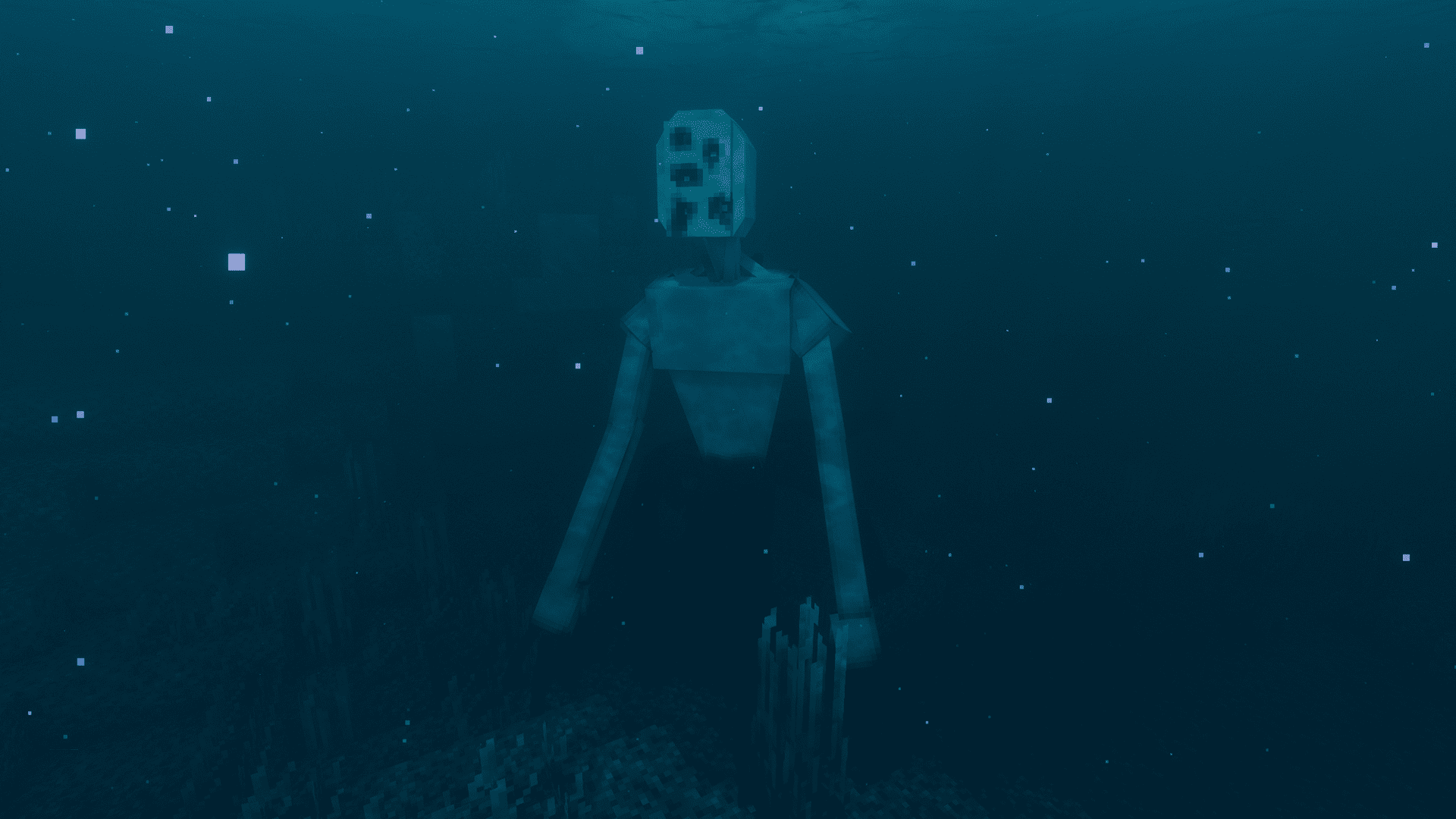 Abyssal monster, the horror of the depths. - Gallery - Minecraft Mods ...