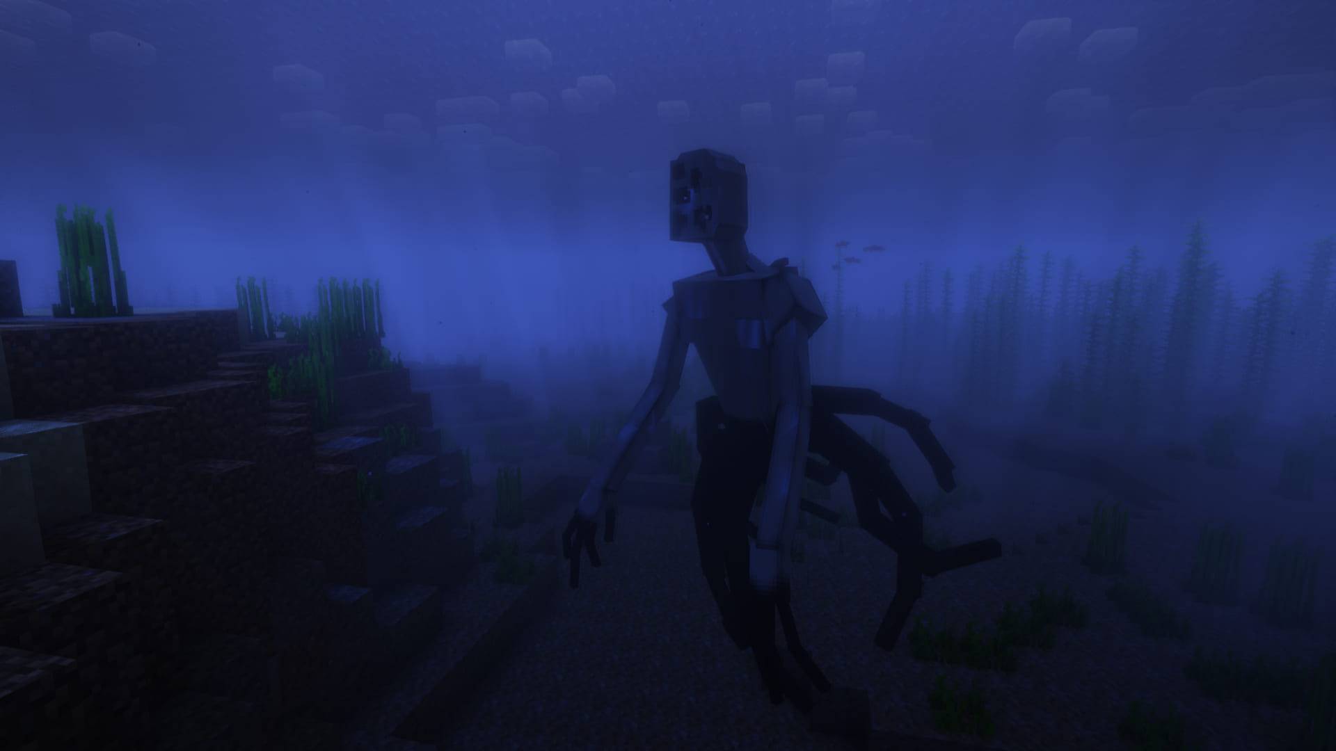 Abyssal monster, the horror of the depths. - Gallery - Minecraft Mods ...